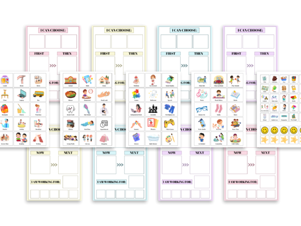 First-Then Board with Tokens, Visual Support, Behavior Support, Autism ...