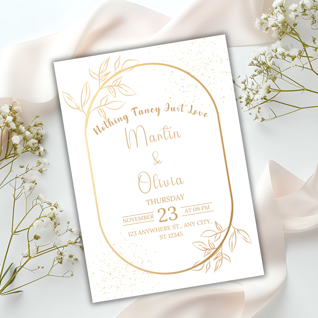 Courthouse Wedding Invitation - Creative Perch