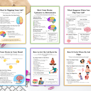 Flipping Your Lid Worksheet